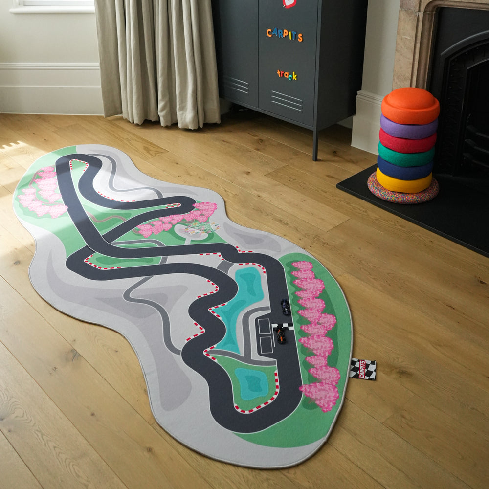 CARPITS | Race Track Rugs For Kids & Adults